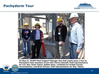 June 2012 - Pueblo Chemical Agent-Destruction Pilot Plant Monthly ...