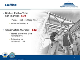PCAPP Monthly Status Briefing - September 2011 | PPT