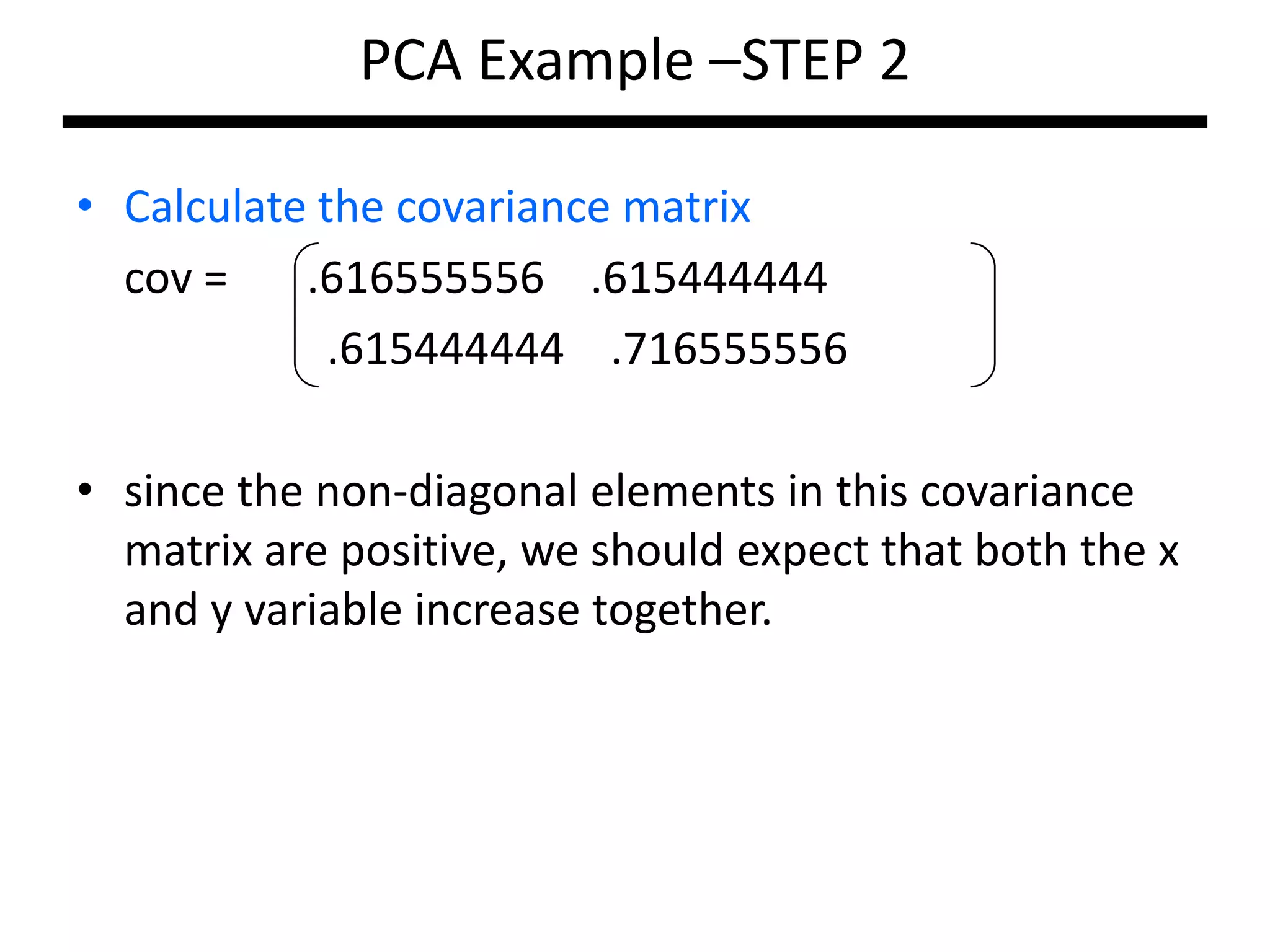 Pca ppt | PPTX