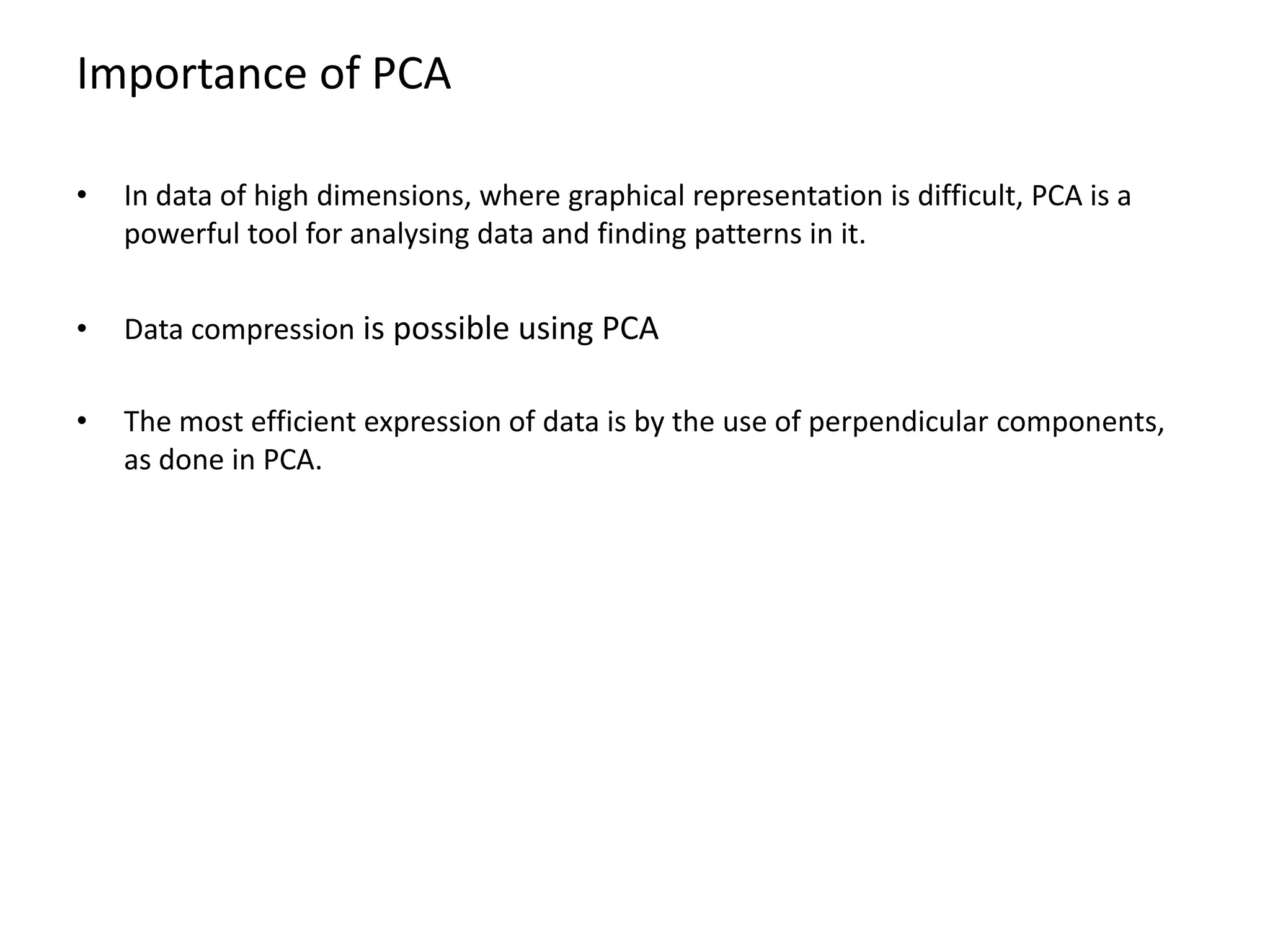 Pca ppt | PPTX