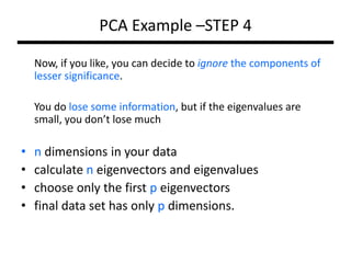 Pca ppt | PPTX