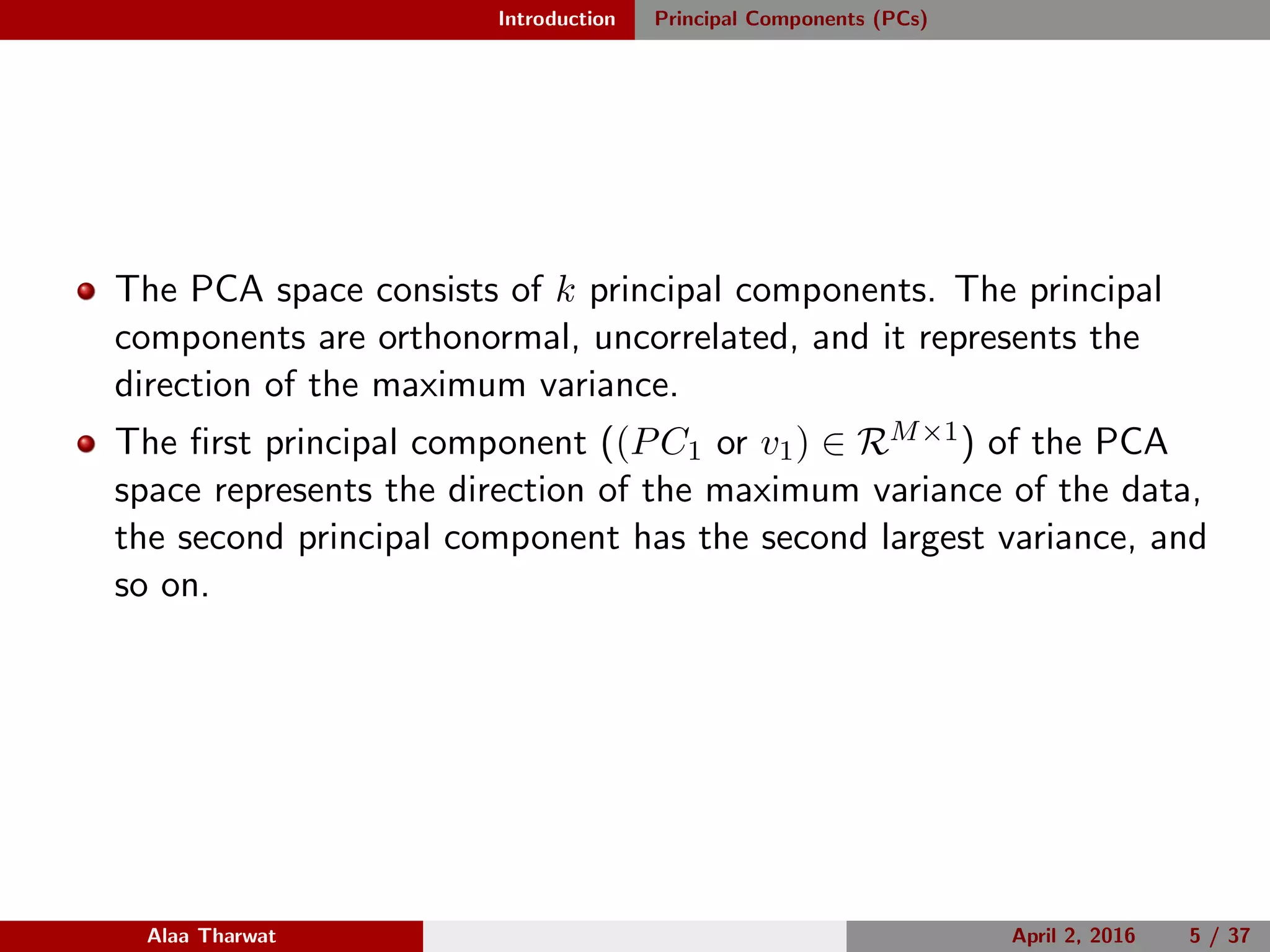Pca ppt | PDF