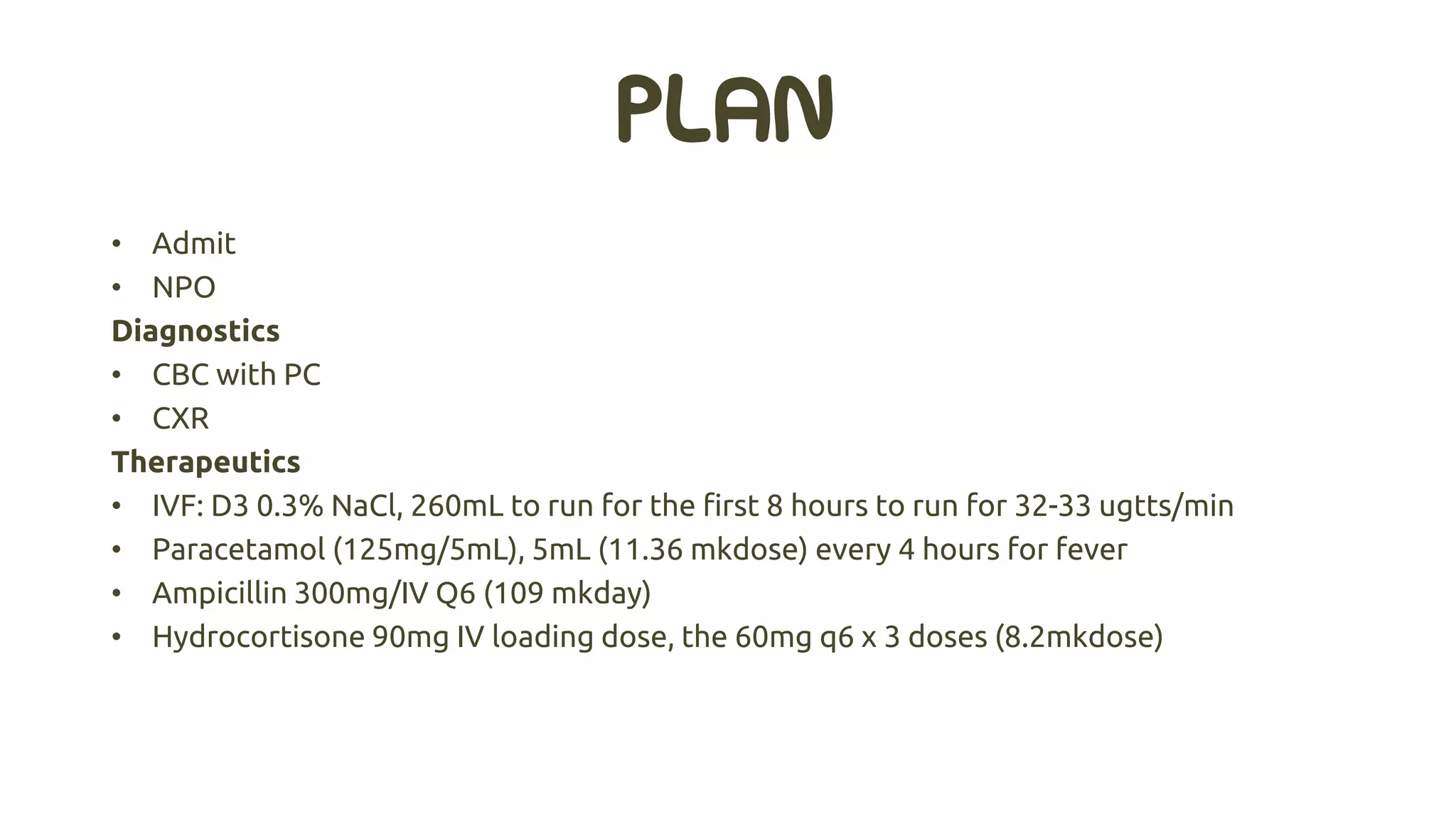 pCAP C Intern's Case Report | PDF