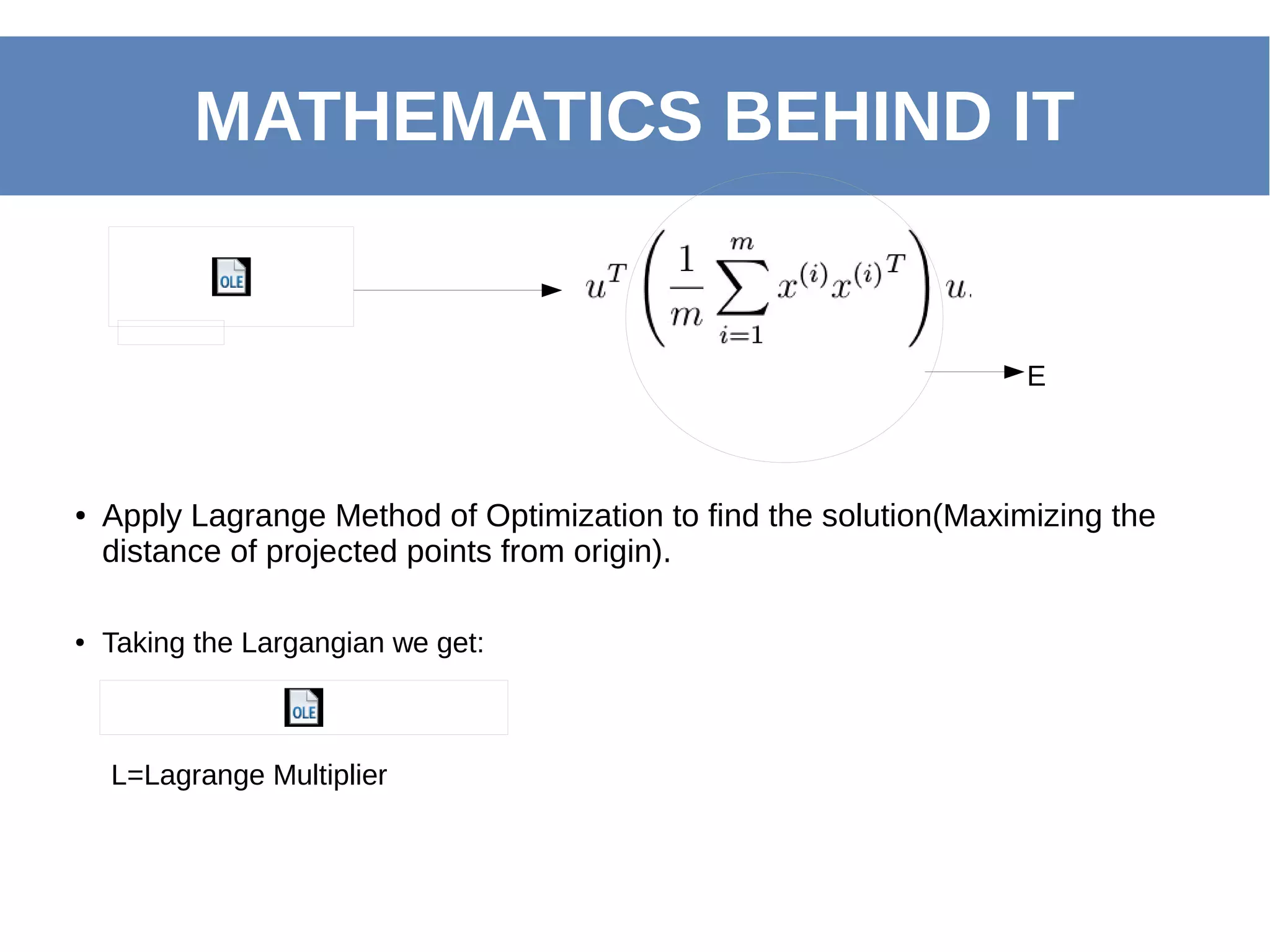 Introduction To Principle Component Analysis Odp Technology And Computing
