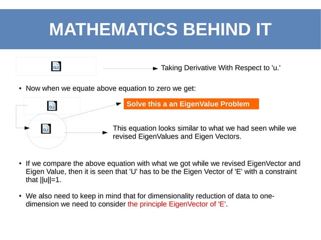 Introduction to Principle Component Analysis | ODP | Technology & Computing