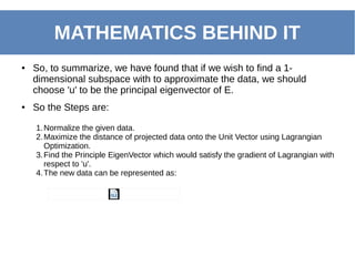 Introduction to Principle Component Analysis | ODP