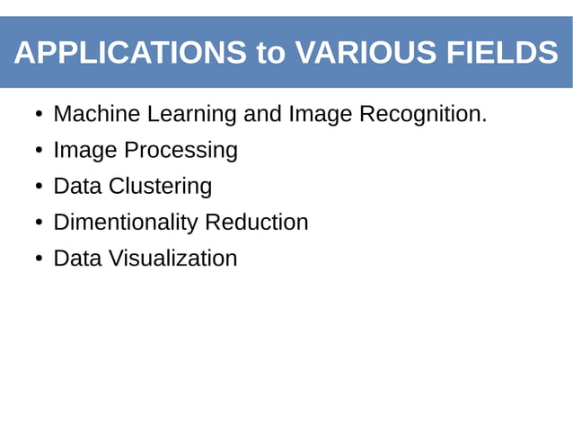Introduction to Principle Component Analysis | ODP | Technology & Computing