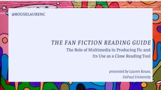 The Fan Fiction Reading Guide | PDF
