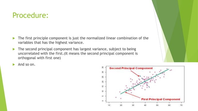 Pca(principal components analysis) | PPTX