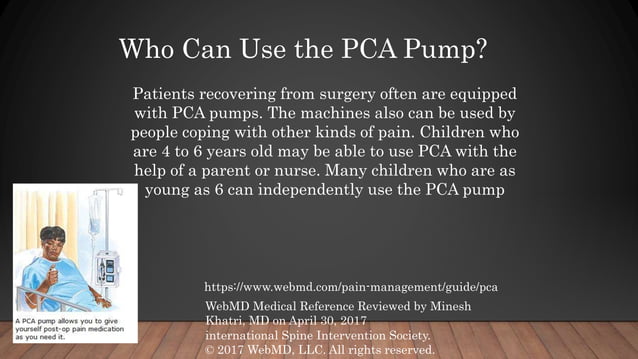 Pca pump pp | PPTX