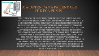 Pca pump pp | PPTX