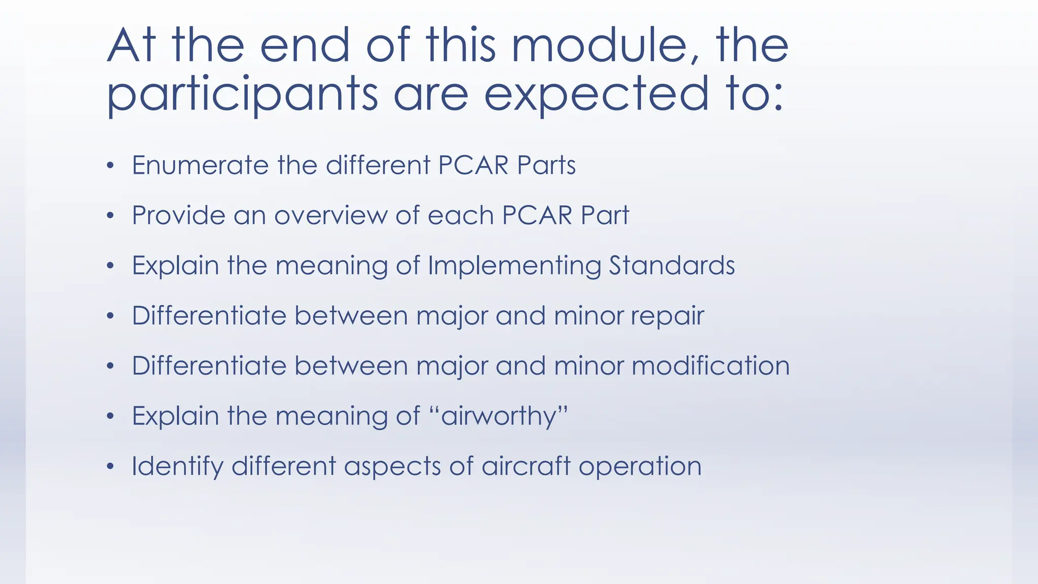 Philippine Civil Aviation Rules and Regulation | PDF