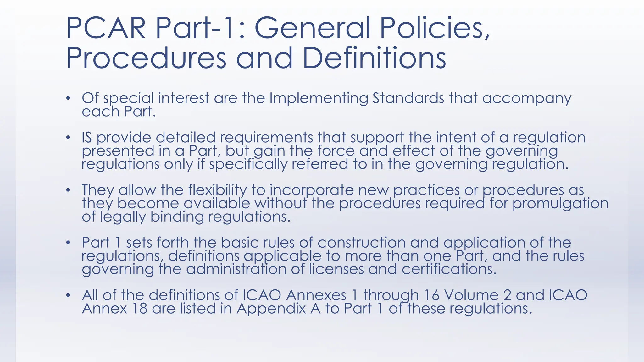 Philippine Civil Aviation Rules and Regulation | PDF