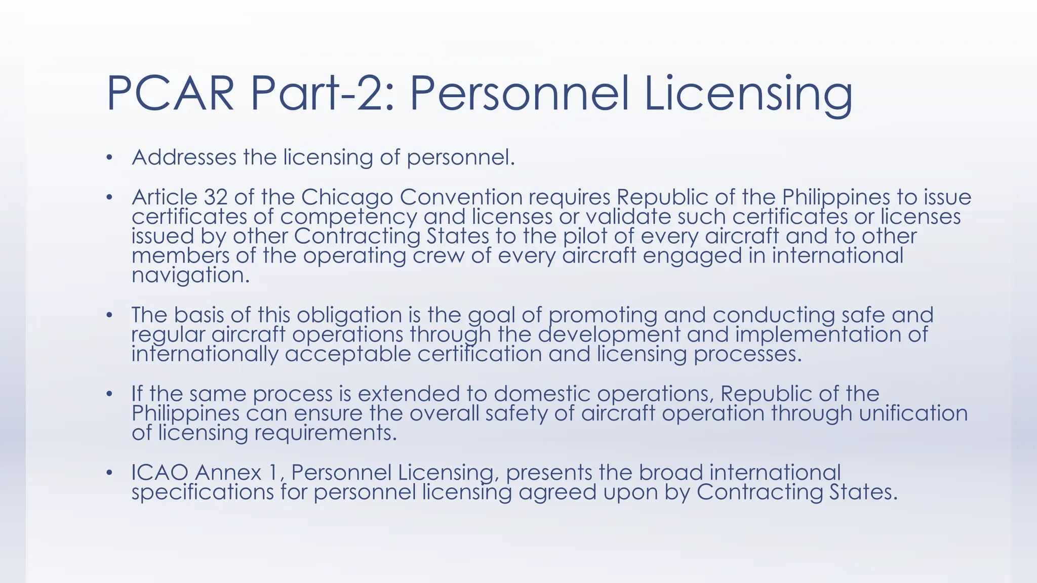 Philippine Civil Aviation Rules and Regulation | PDF