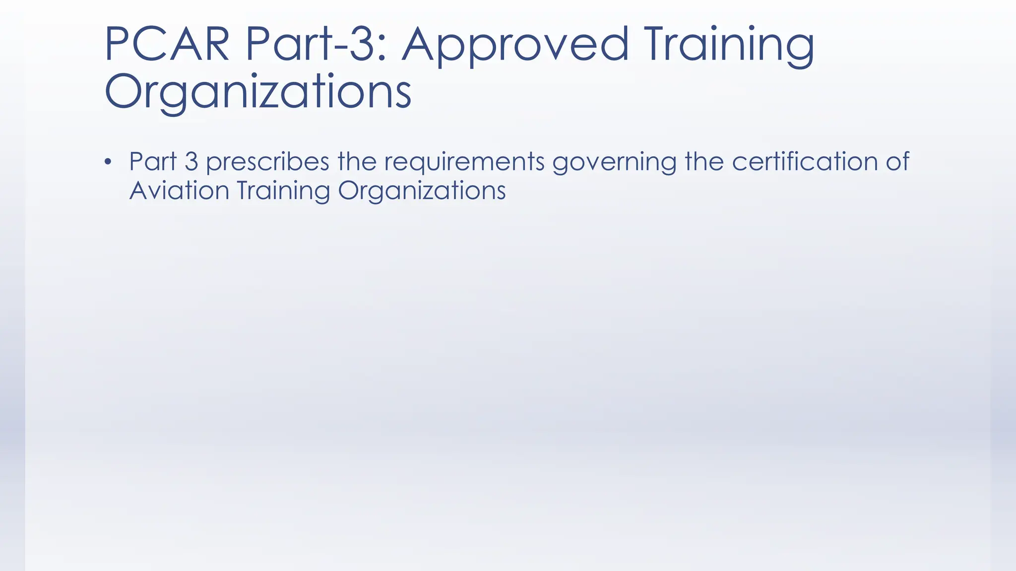 Philippine Civil Aviation Rules and Regulation | PDF