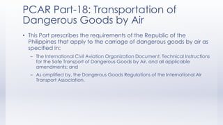 Philippine Civil Aviation Rules and Regulation | PDF