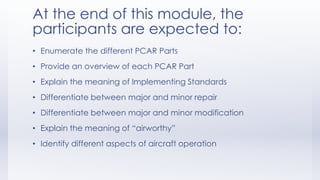 Philippine Civil Aviation Rules and Regulation | PDF