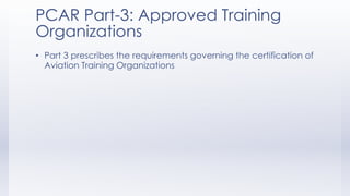 Philippine Civil Aviation Rules and Regulation | PDF