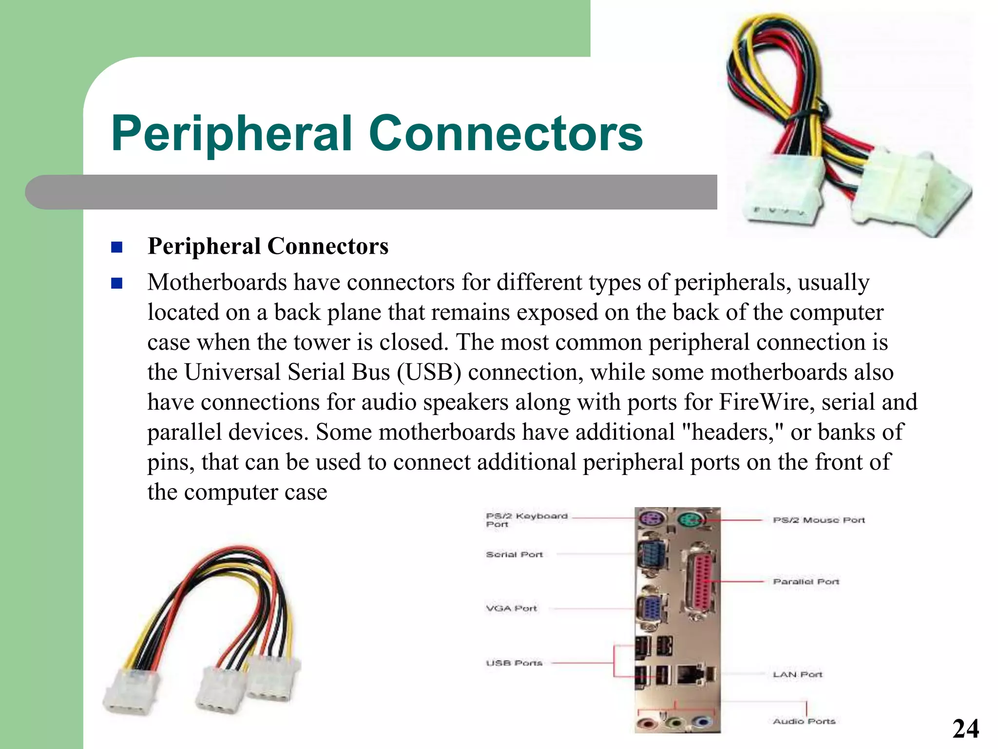 Ports and Connectors | PPT