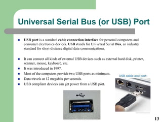 Ports and Connectors | PPT