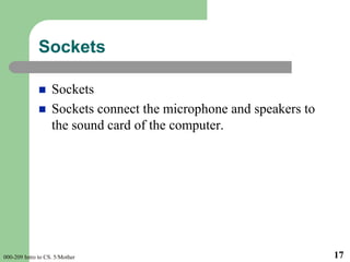 Ports and Connectors | PPT
