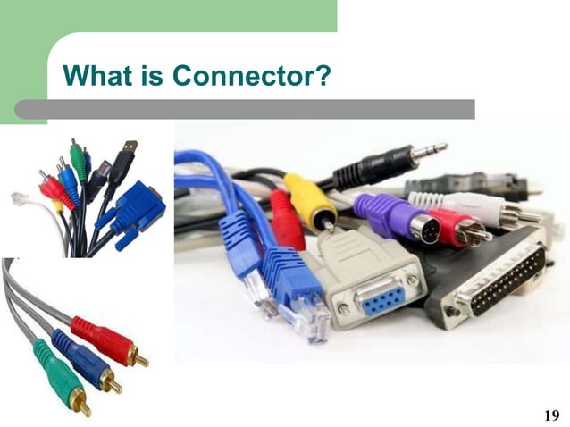 Ports and Connectors | PPT | Computer Peripherals | Computing