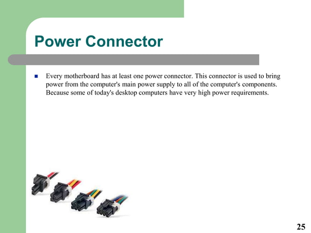 Ports and Connectors | PPT | Computer Peripherals | Computing