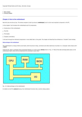 Pc architecture michael karbo | PDF