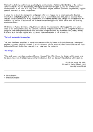 Pc architecture michael karbo | PDF