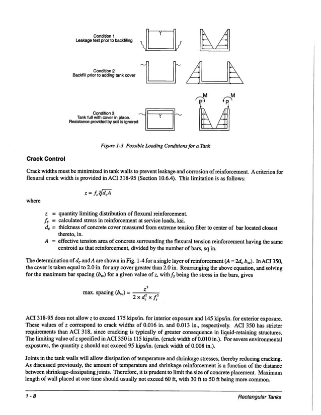 Pca rectangular concrete tanks (1) | PDF