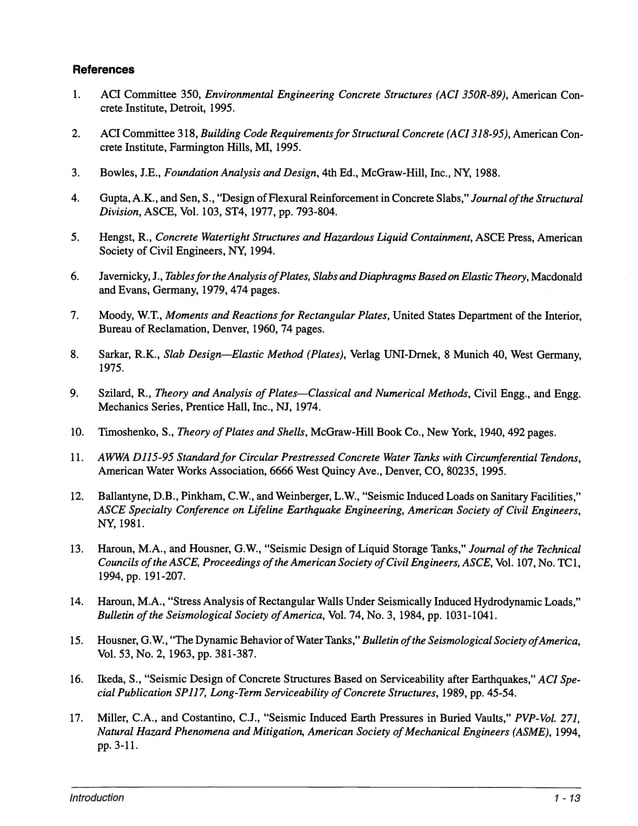 Pca rectangular concrete tanks (1) | PDF