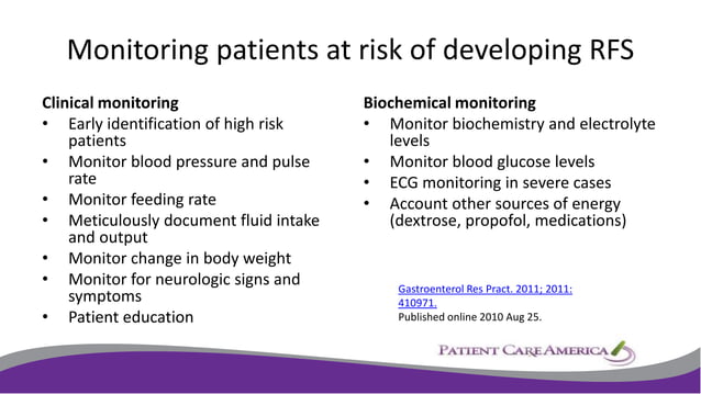 Refeeding syndrome with Parenteral Nutrition in ESRD | PPTX | Endocrine ...