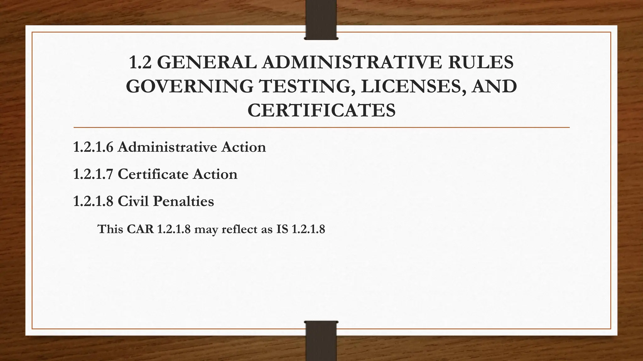 PCAR Part 1 - Air Laws Review for AELE Presentation | PDF | Air Travel ...