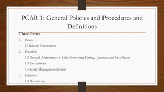 PCAR Part 1 - Air Laws Review for AELE Presentation | PDF | Air Travel ...
