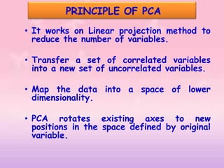 Pca analysis | PPTX