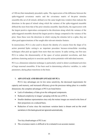 Pca seminar final report | PDF