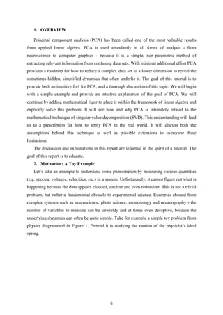 Pca seminar final report | PDF