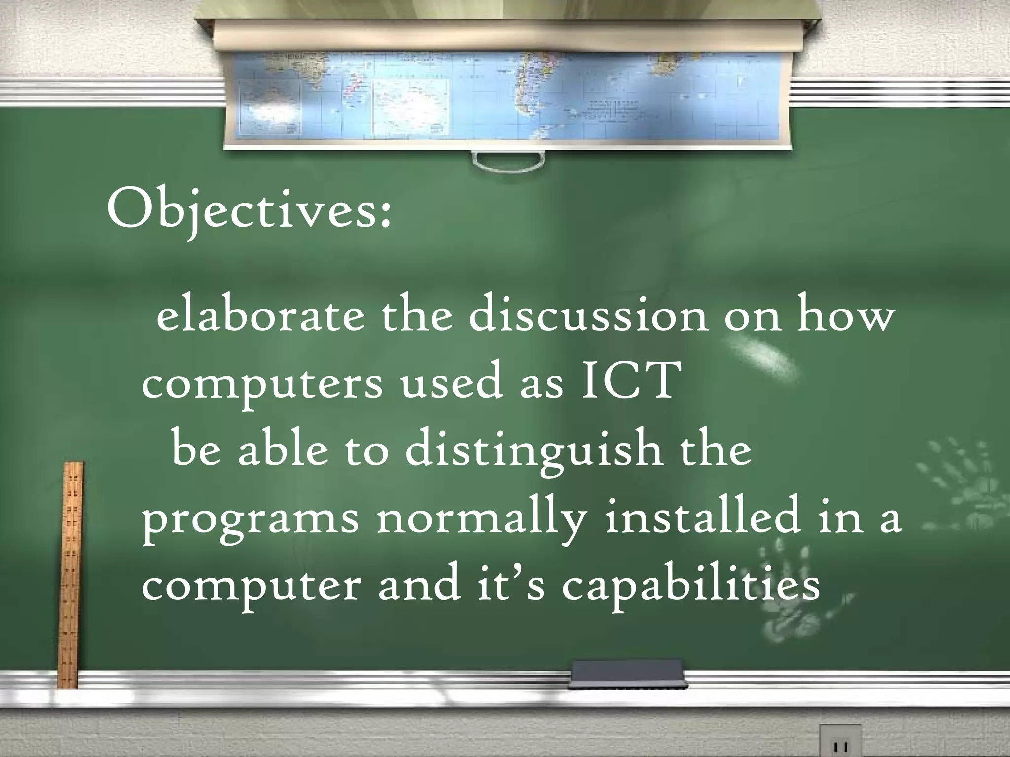 Personal Computer as ICT | PPT | Computing | Technology & Computing
