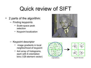 PCA-SIFT: A More Distinctive Representation for Local Image Descriptors ...