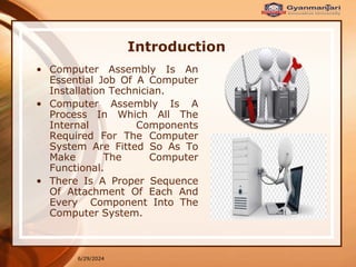 PC_ASSEMBLING_DISSEMBLPC_ASSEMBLING_DISSEMBLING.pptING.ppt