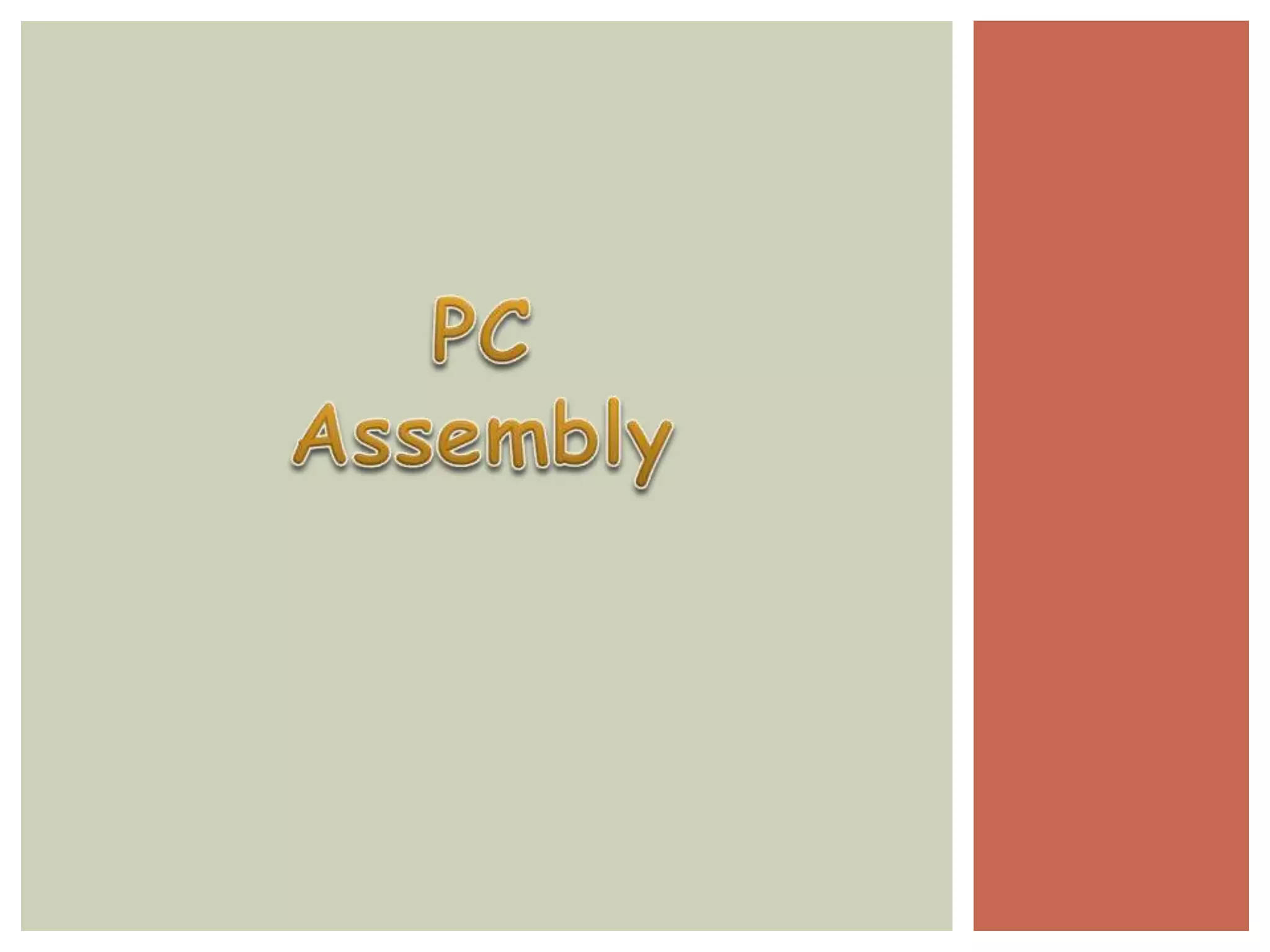 PC Assembly and Disassembly.pptx