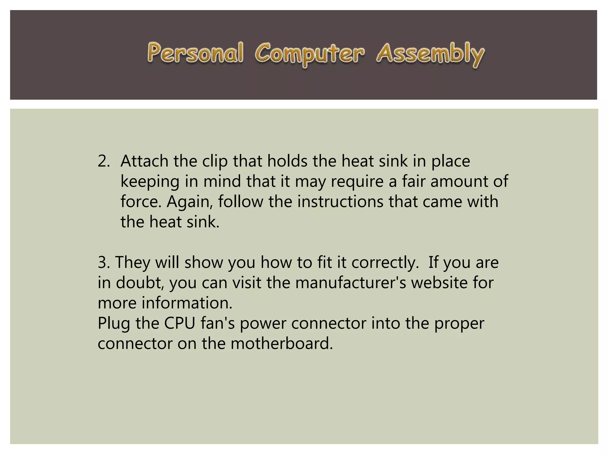 PC Assembly and Disassembly.pptx