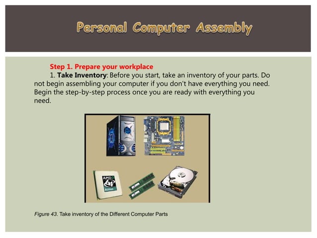 PC Assembly and Disassembly.pptx | PC Games | Video Gaming