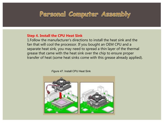 PC Assembly and Disassembly.pptx | PC Games | Video Gaming