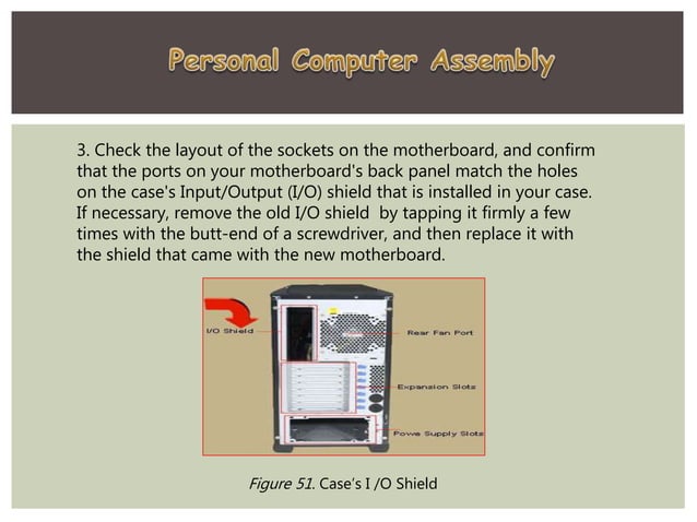 PC Assembly and Disassembly.pptx | PC Games | Video Gaming