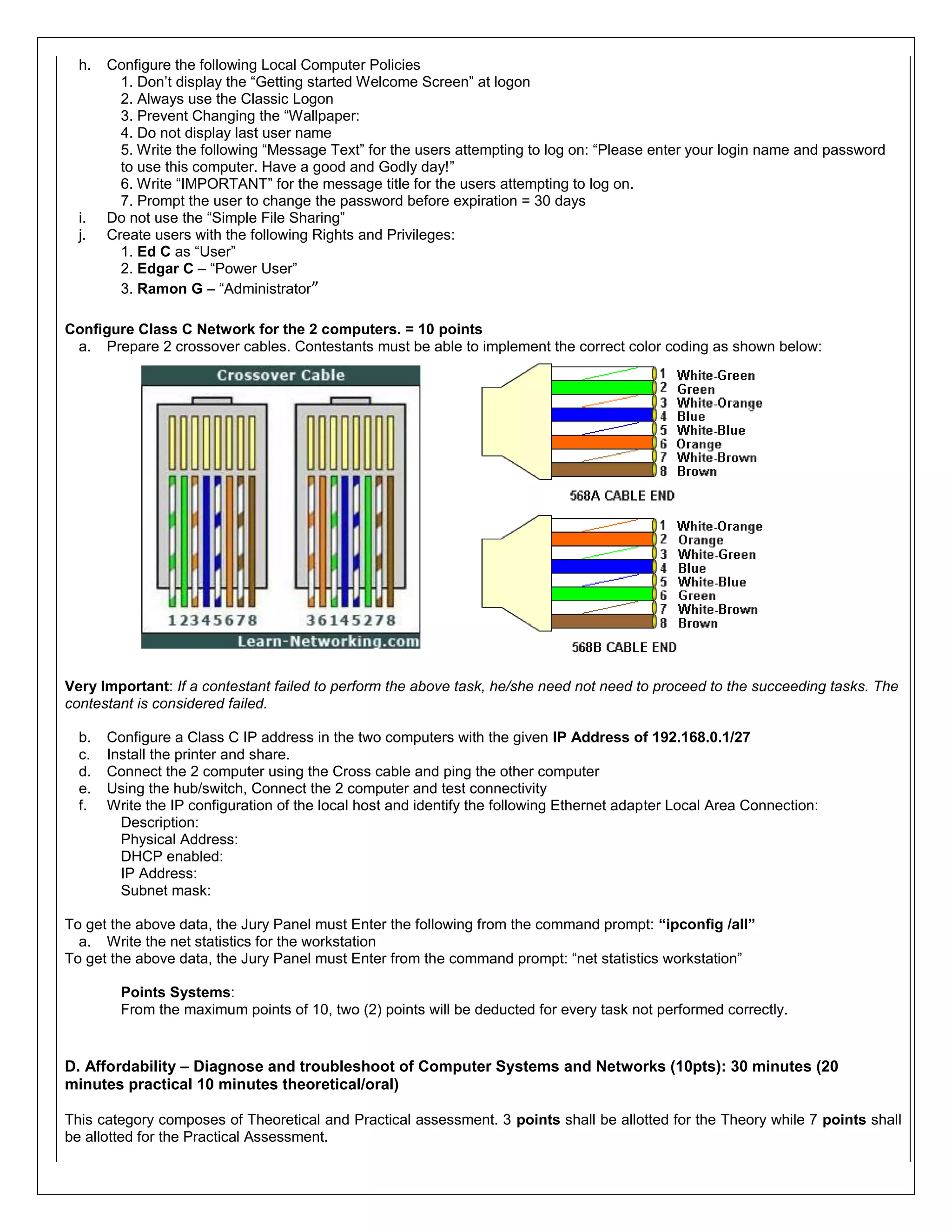 Pc assembly with_configuration_and_networking | PDF | Computing ...
