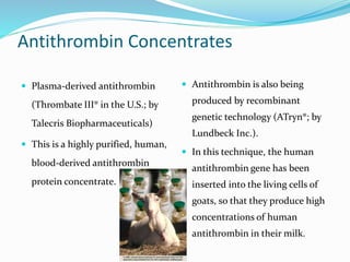 Thrombophilia - Animal Models | PPT
