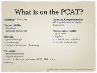 PCAT Preparation and Registration - Crack the PCAT (www.crackPCAT.com ...