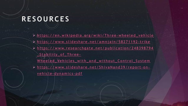 Stability of Three Wheeler Vehicles ppt. | PPT