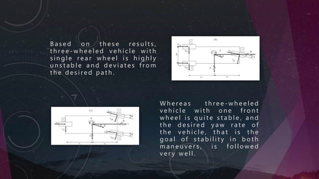Stability of Three Wheeler Vehicles ppt. | PPT